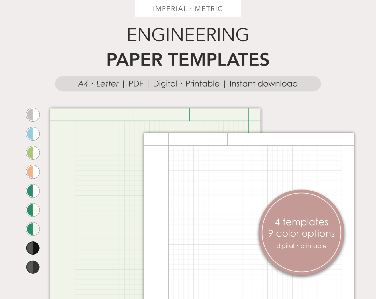 Engineering paper templates – HappyStudy